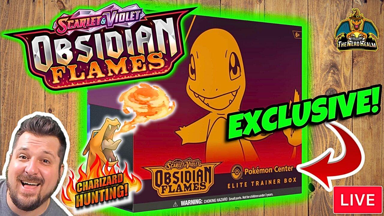 Obsidian Flames Exclusive Pokemon Center ETB! | - One News Page VIDEO