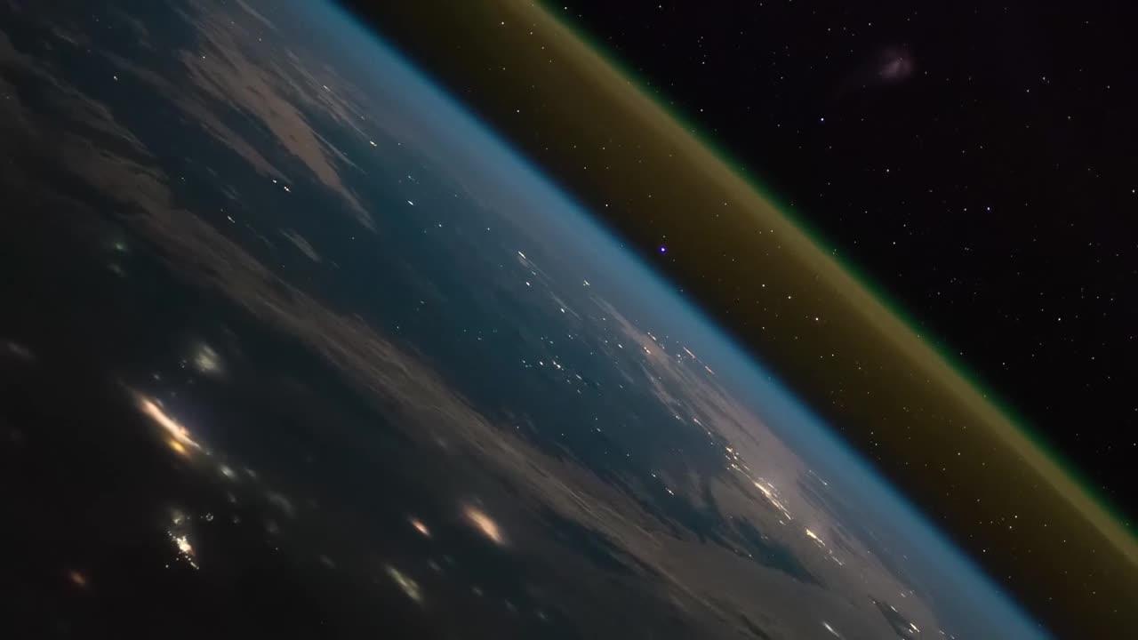 Rocket launch seen from space station beautiful - One News Page VIDEO