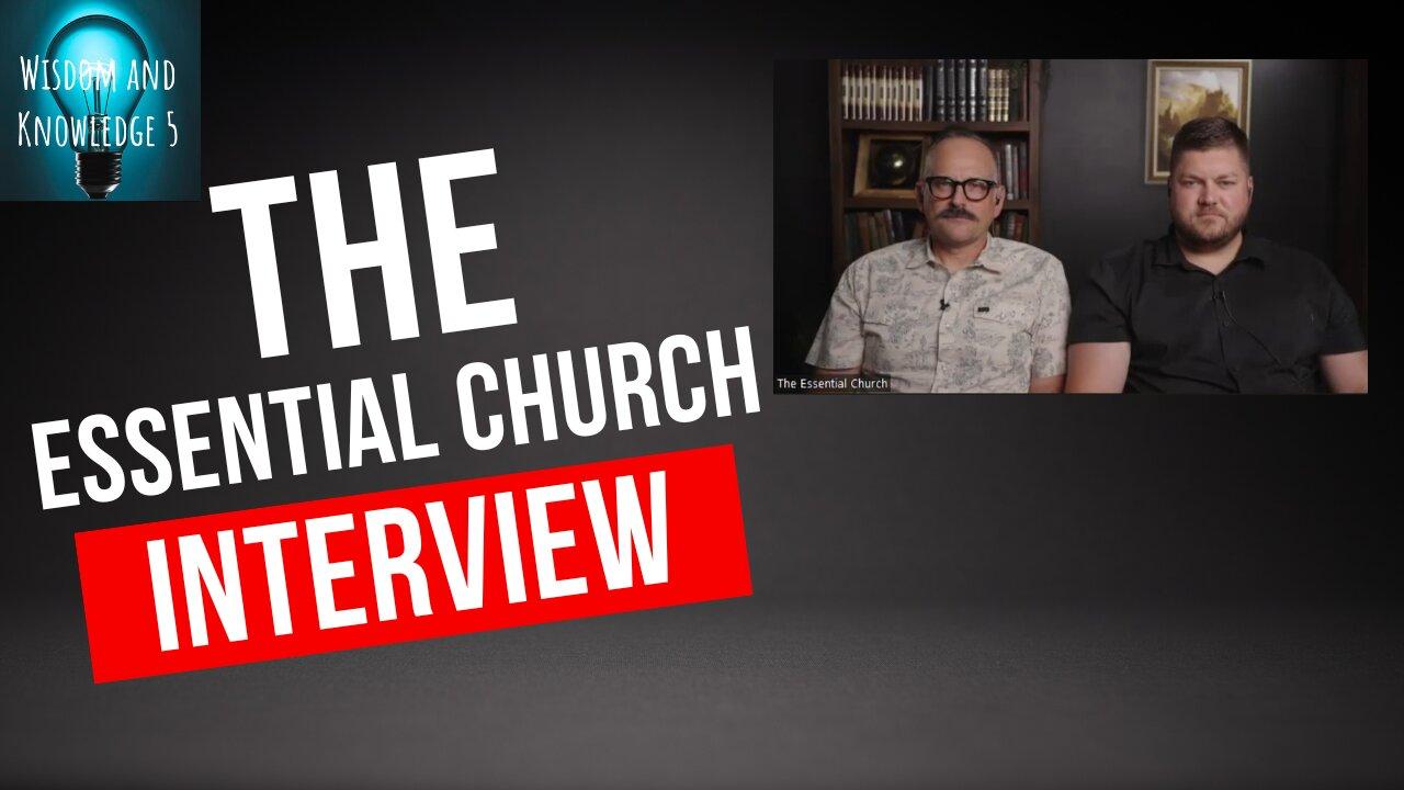 The Essential Church Interview - One News Page VIDEO
