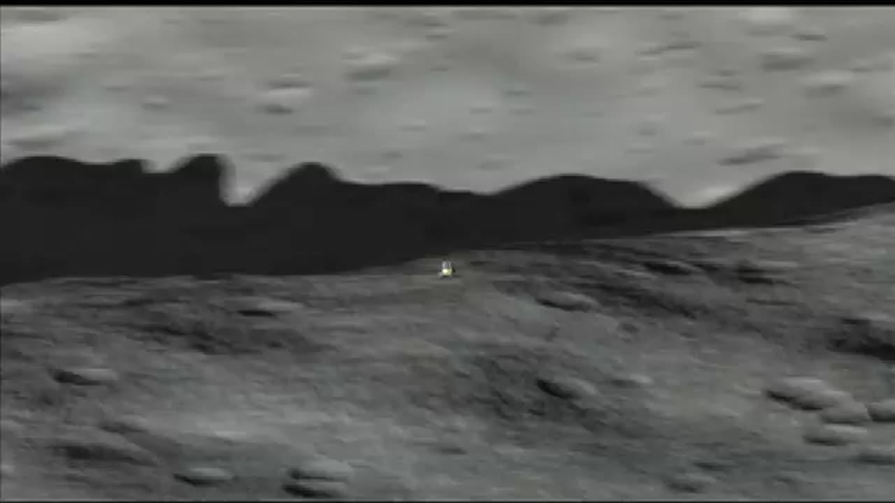 Lunar landing animation - One News Page VIDEO