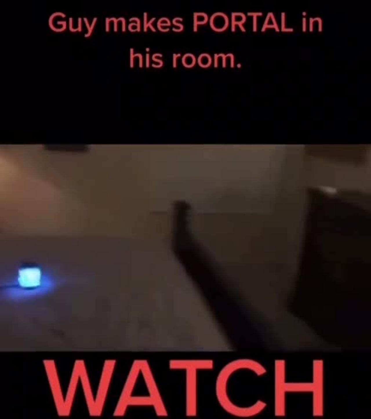 Guy makes portal? - One News Page VIDEO