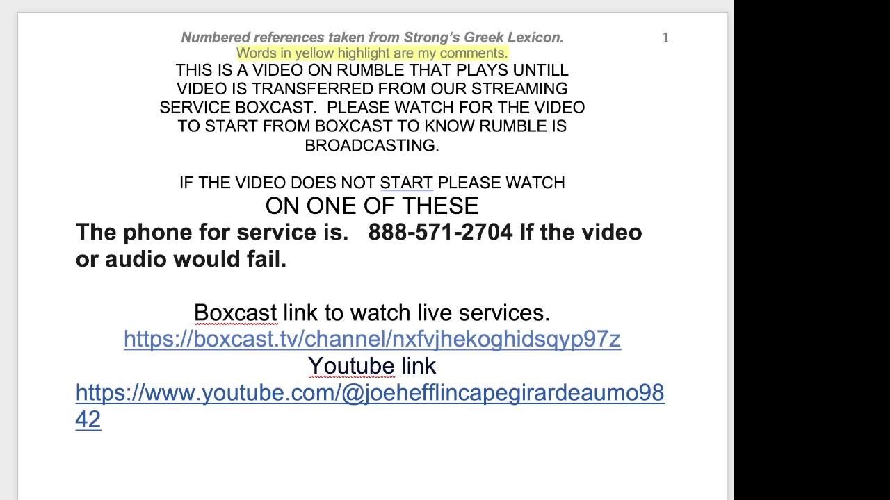 THE ALPHA AND OMEGA 8-16-23 - One News Page VIDEO