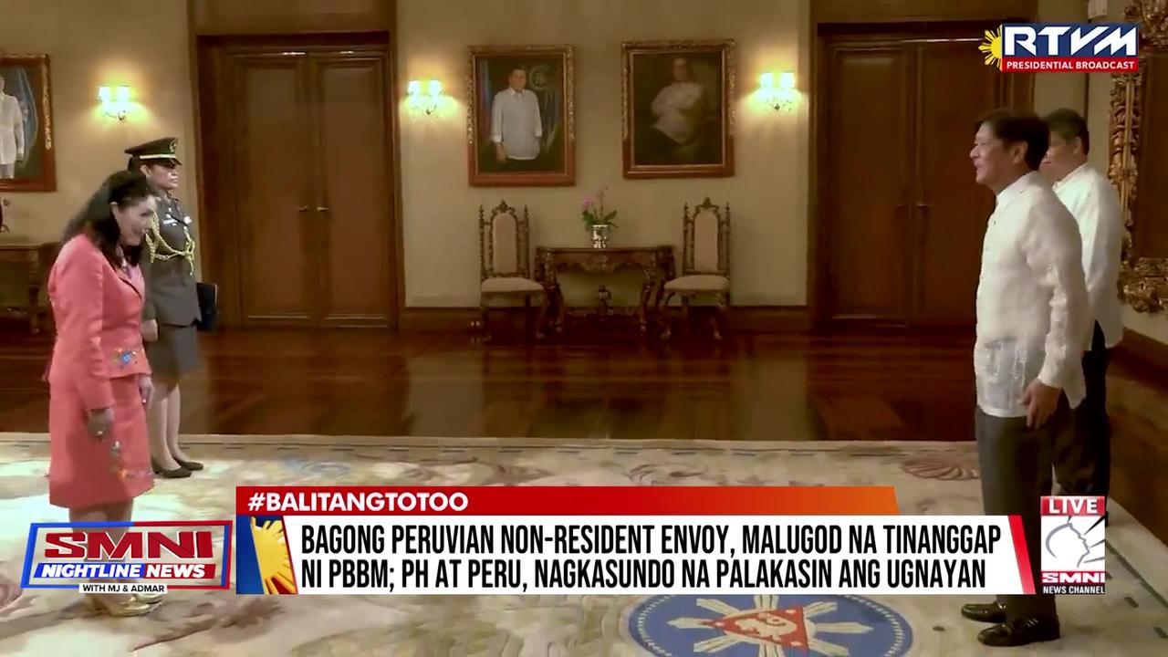Bagong Peruvian non-resident envoy, malugod na - One News Page VIDEO Bagong Peruvian non-resident envoy, malugod na - One News Page VIDEO