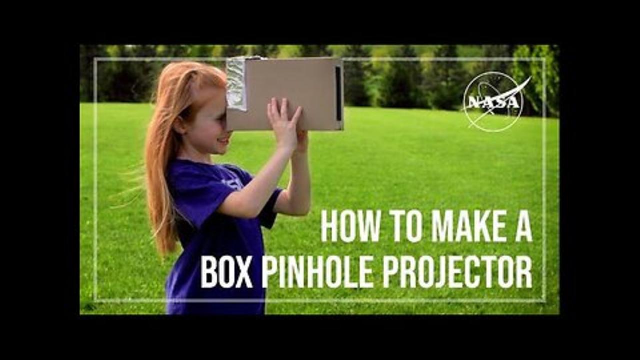 How to Make a Box Pinhole Projector - One News Page VIDEO