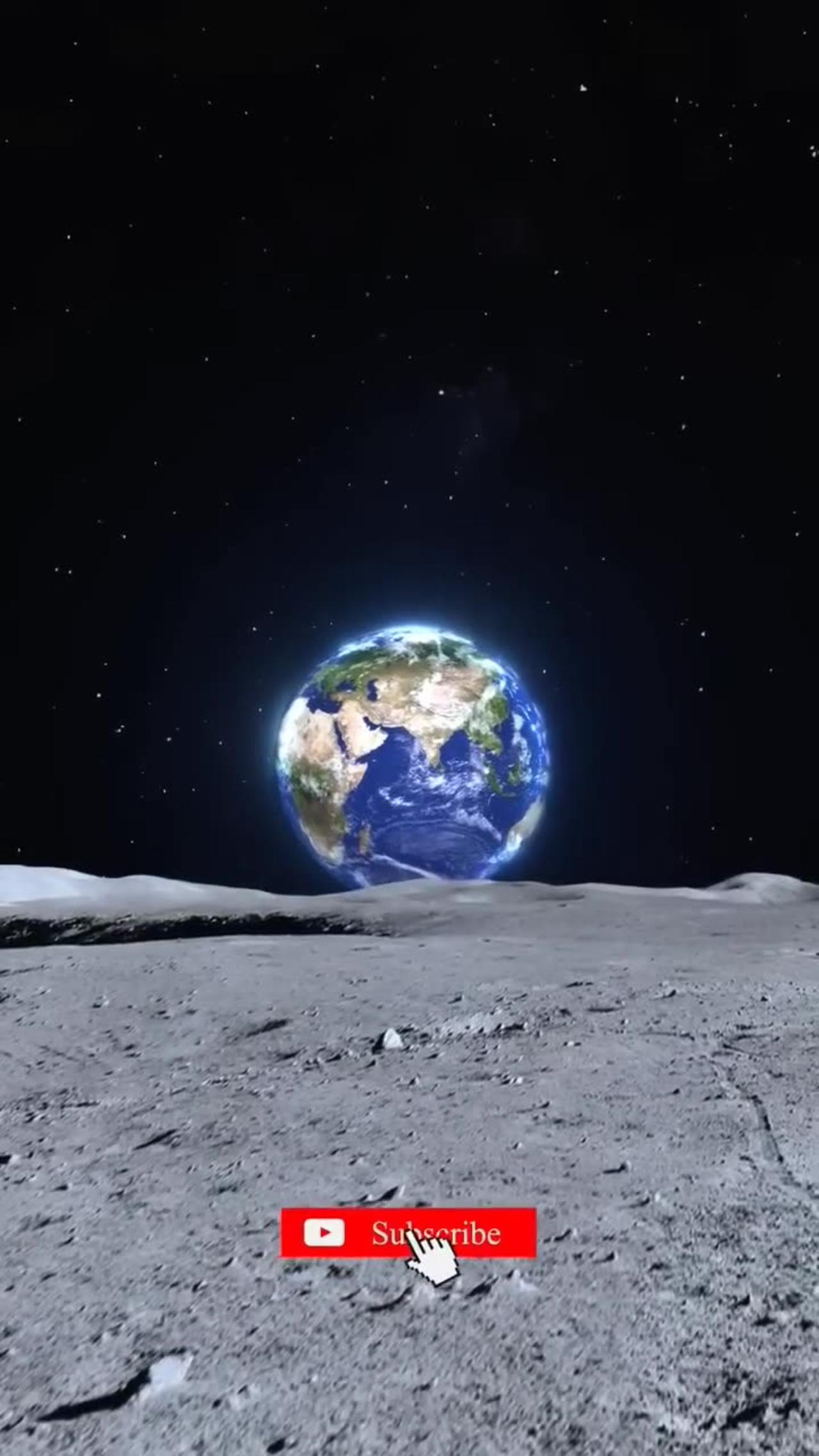How Earth looks from Moon - One News Page VIDEO