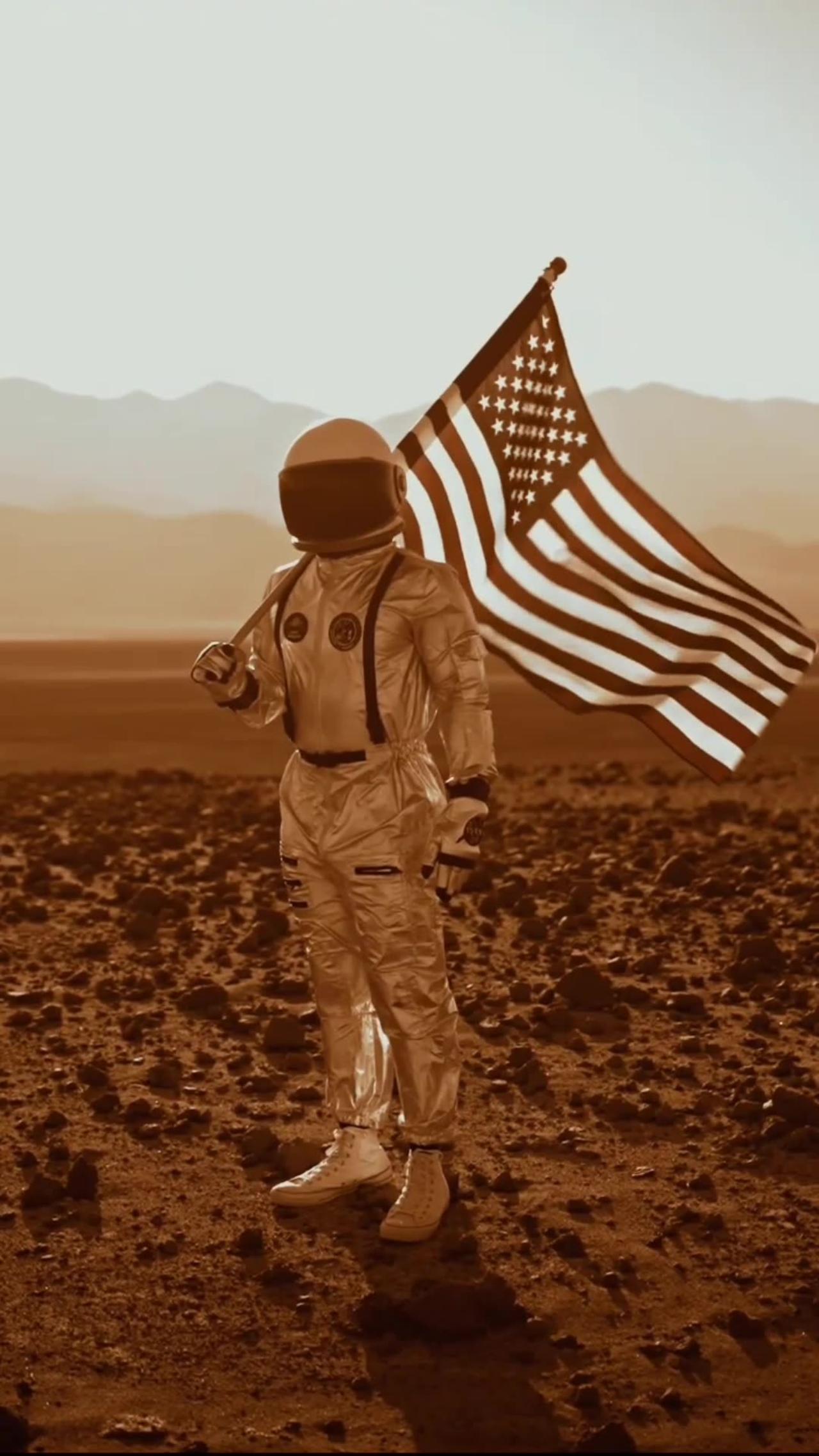 American Flag on Mars - One News Page VIDEO