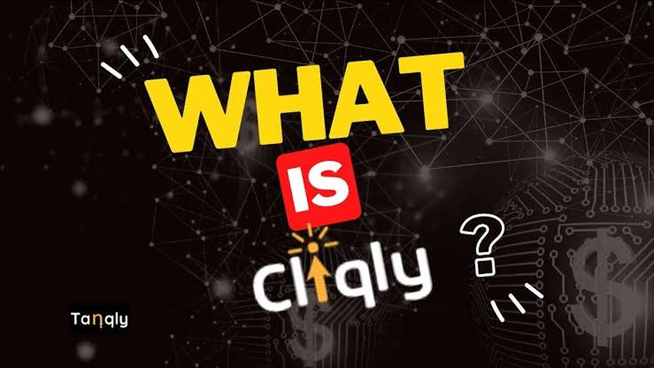 What is Cliqly? - One News Page VIDEO