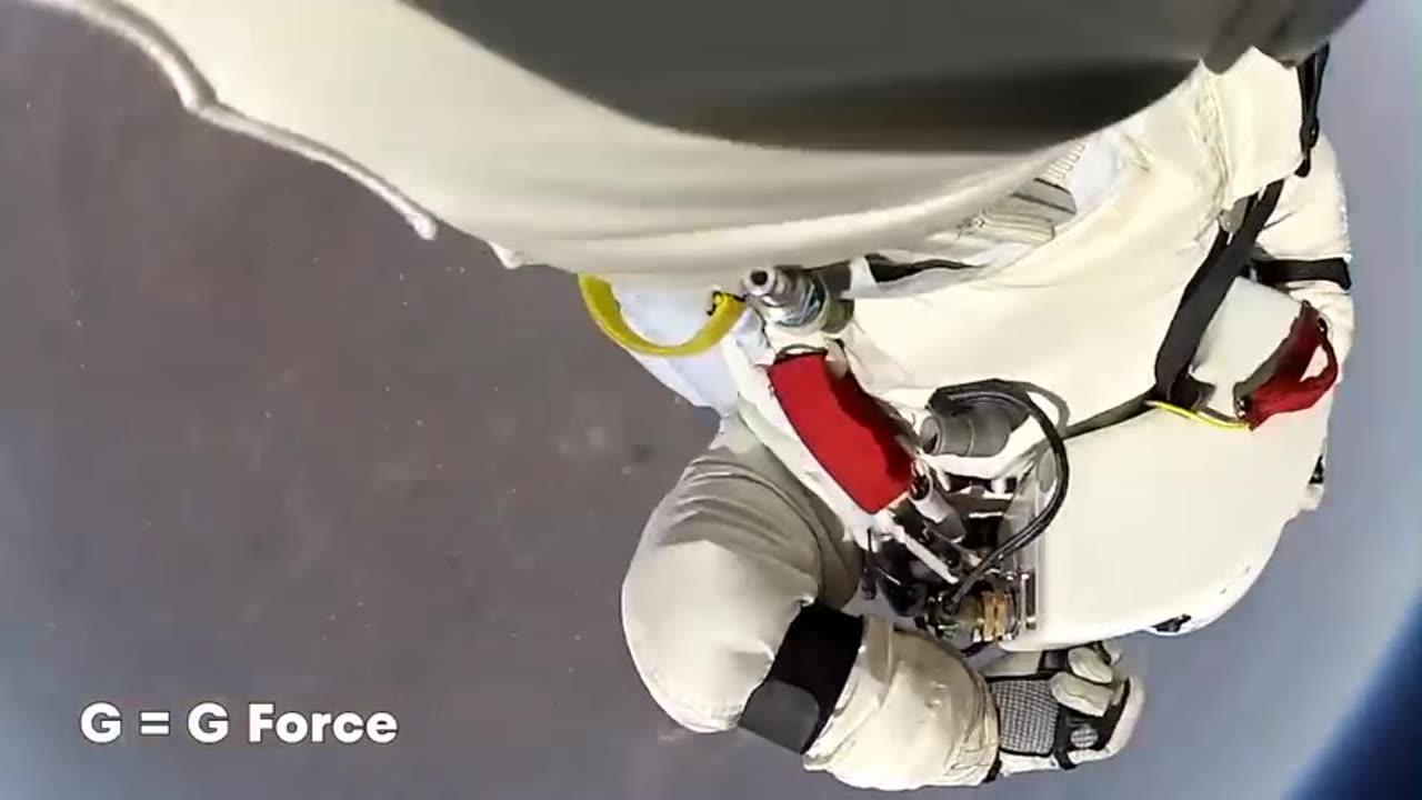 I Jumped From space wrold Record supersonic Free - One News Page VIDEO