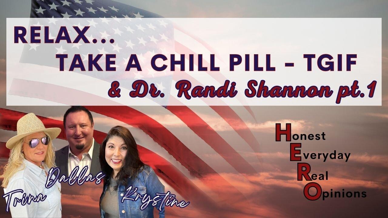 Relax... Take A Chill Pill - TGIF & Guest: - One News Page VIDEO