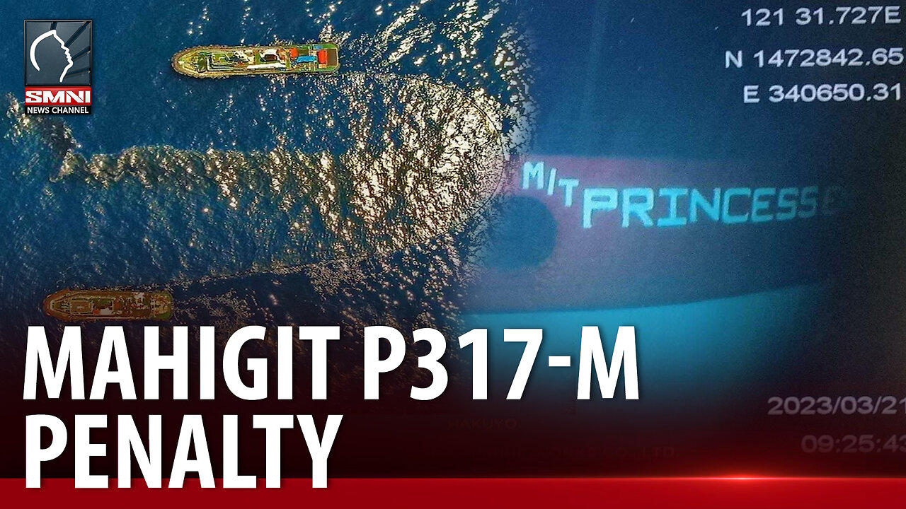 Penalty para sa may-ari ng MT Princess Empress, - One News Page VIDEO