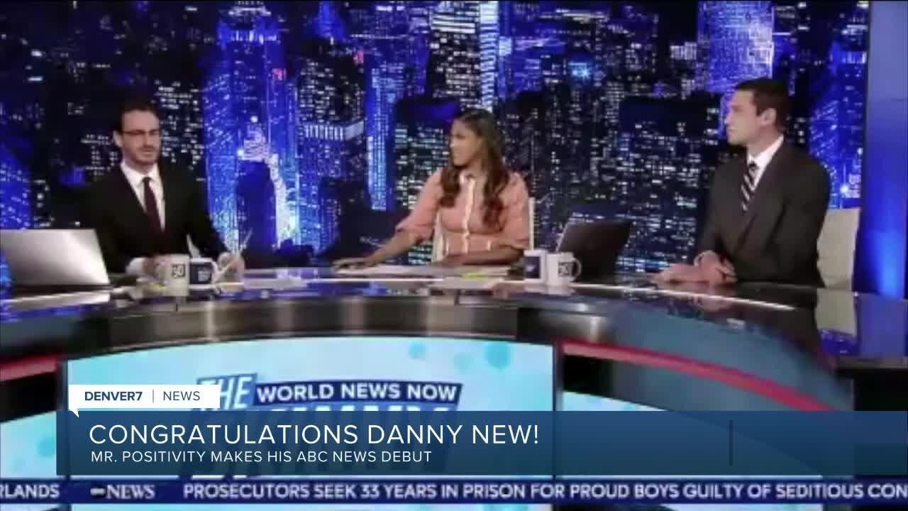 Danny New debuts on ABC News this morning - One News Page VIDEO