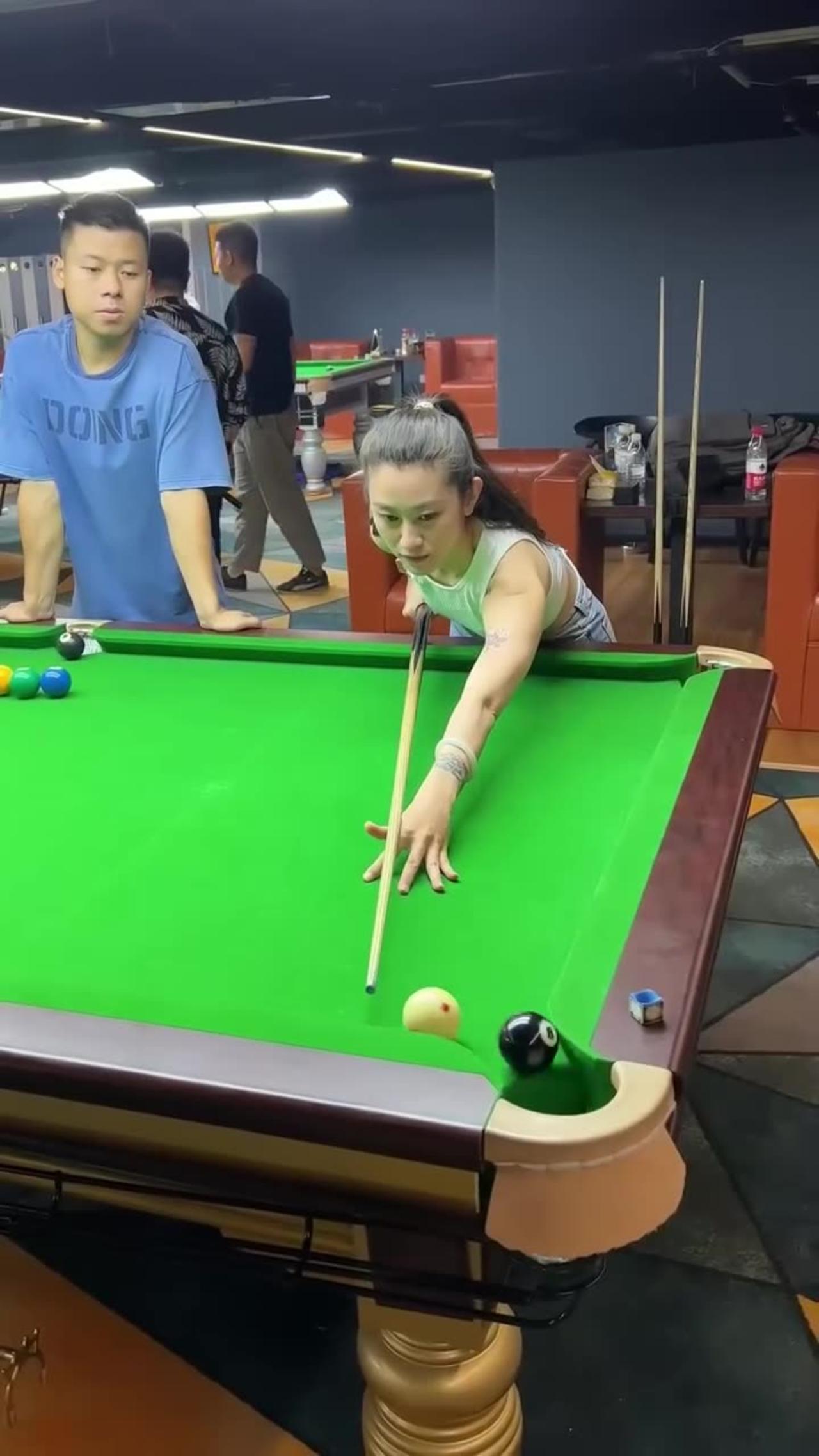 Funny Video Billiards million views | Going high - One News Page VIDEO