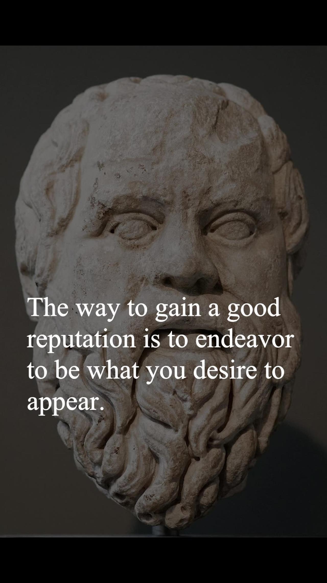 Socrates Quote - The way to gain a good - One News Page VIDEO