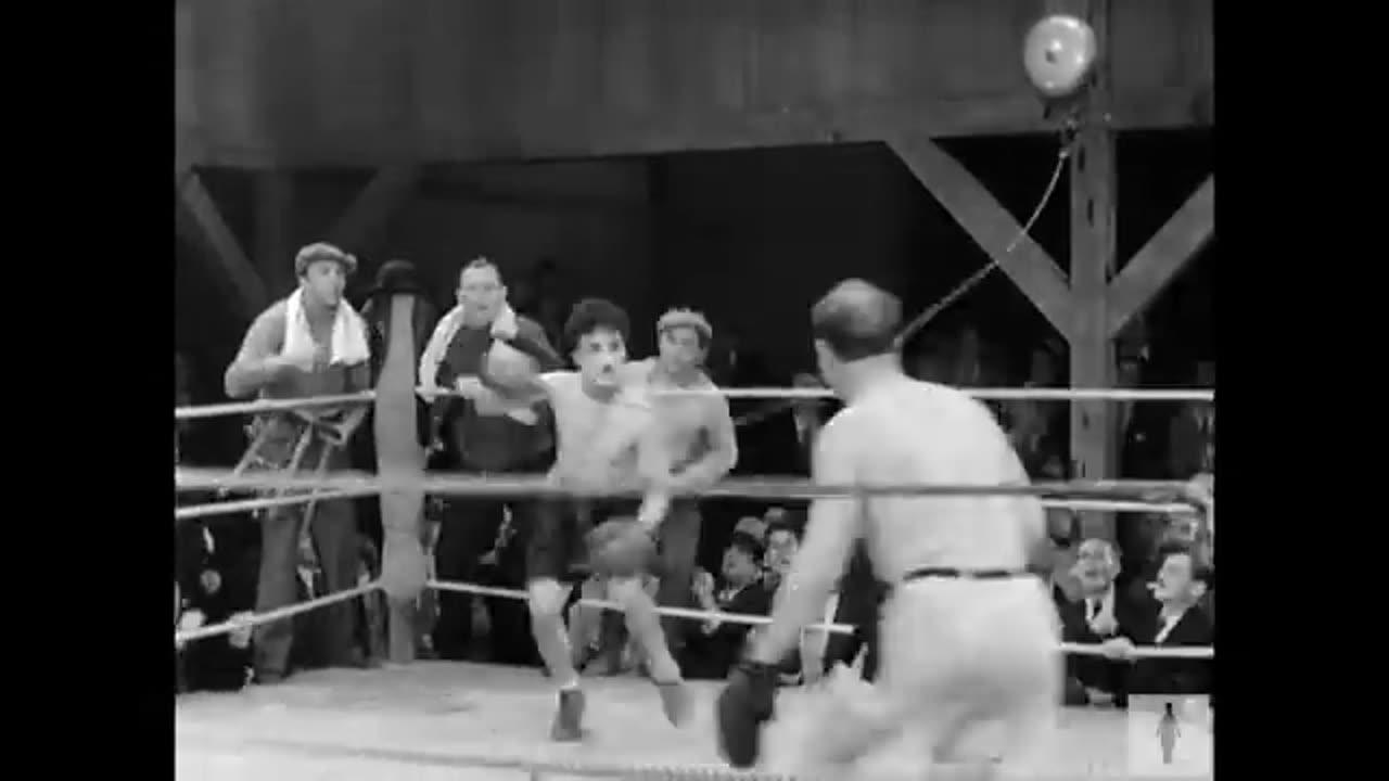Charlie's Chaplin - boxing match (1931) - One News Page VIDEO