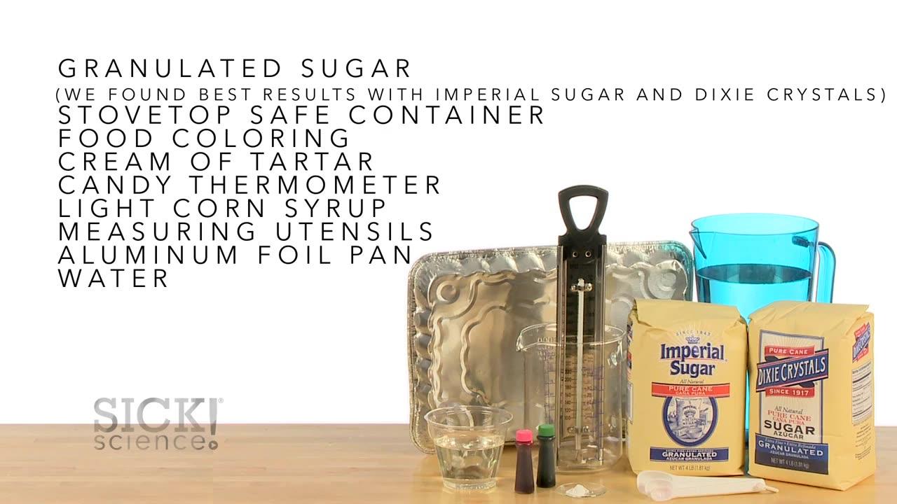 Stained Glass Sugar - Sick Science! - One News Page VIDEO