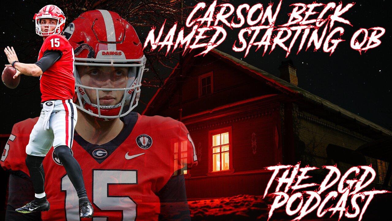 Carson Beck Named Georgia Starting QB! - One News Page VIDEO