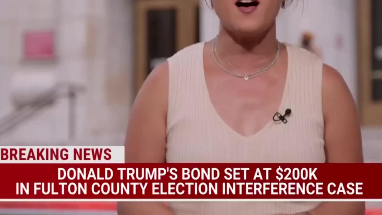 BREAKING: Trump's bond set at $200,000 in - One News Page VIDEO