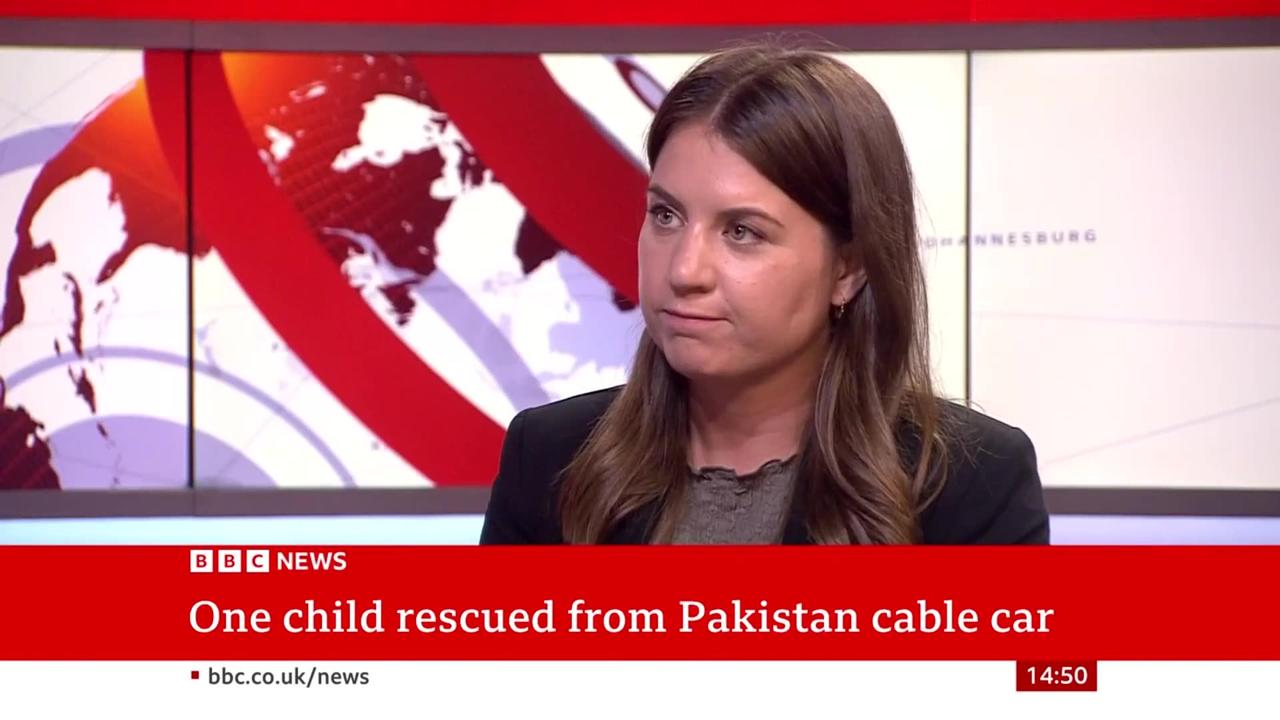 Two children saved in Pakistan cable car rescue - One News Page VIDEO