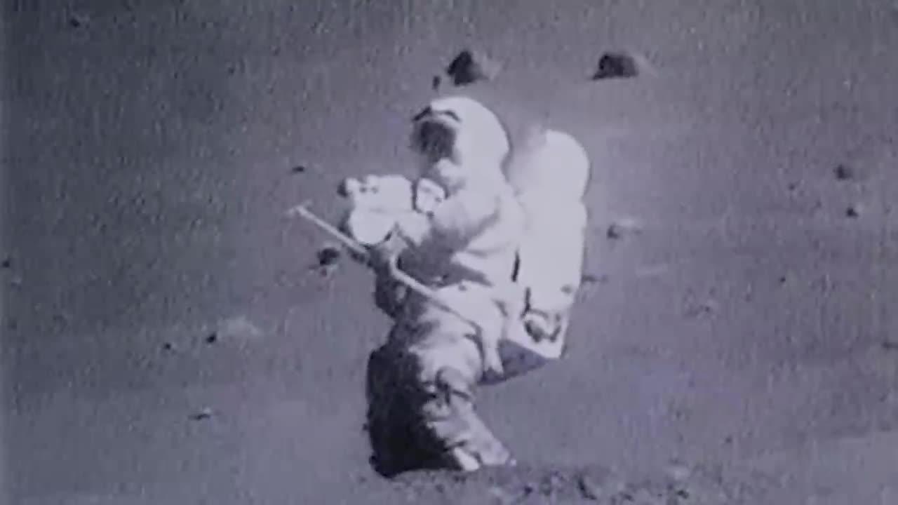 Unseen footage _Astronauts falling on the Moon - One News Page VIDEO
