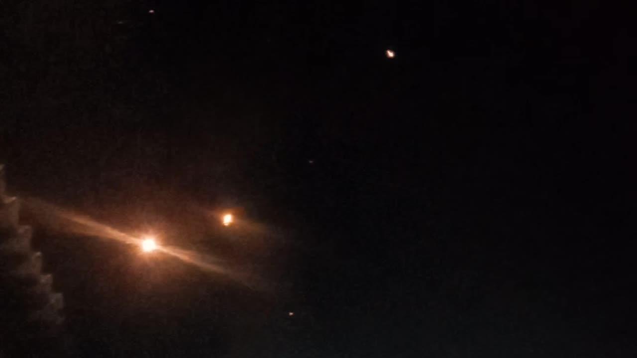 Stars in the sky blinking - One News Page VIDEO