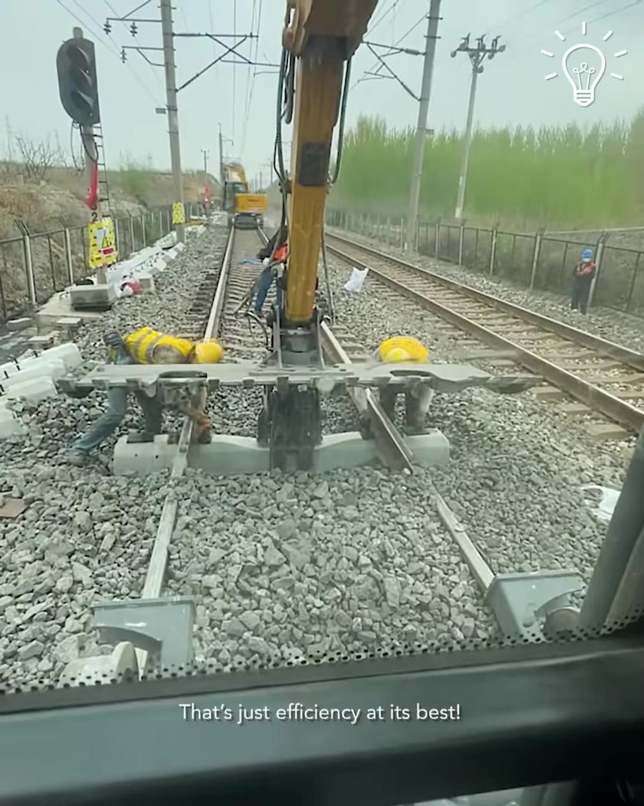 The ultimate train track remover! - One News Page VIDEO