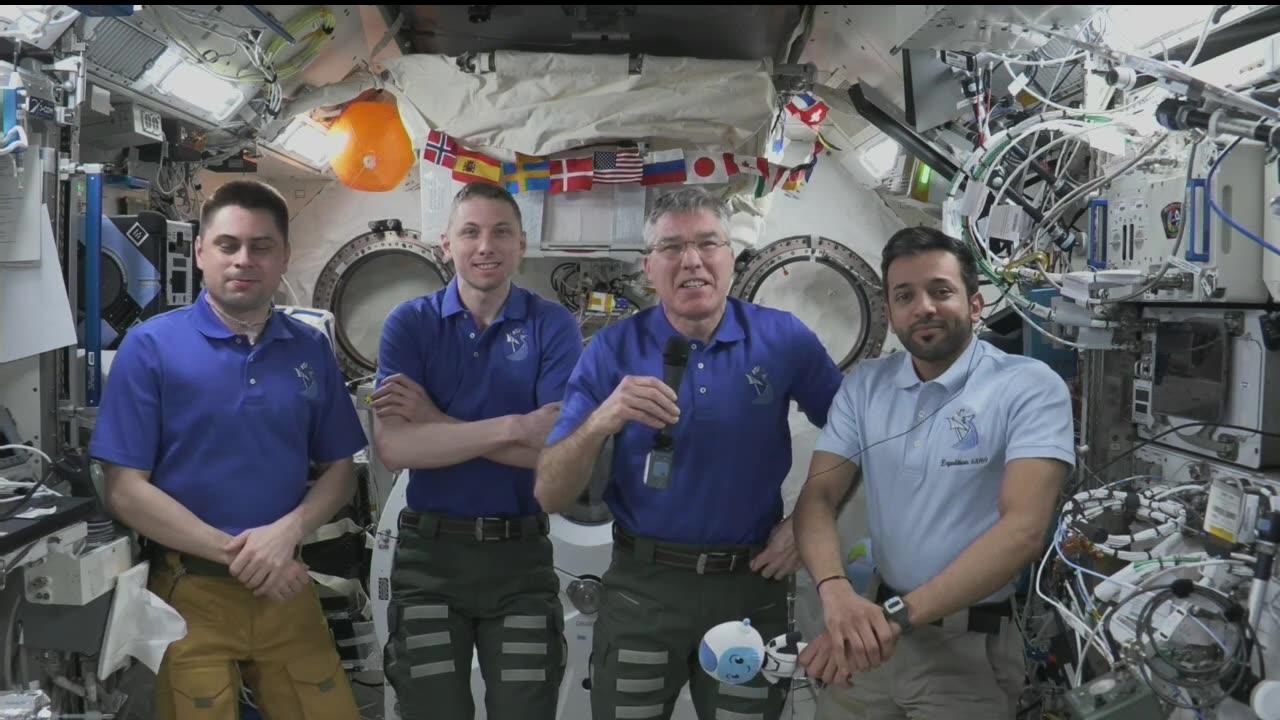 Expedition 69 NASA’s SpaceX Crew-6 Talks with - One News Page VIDEO
