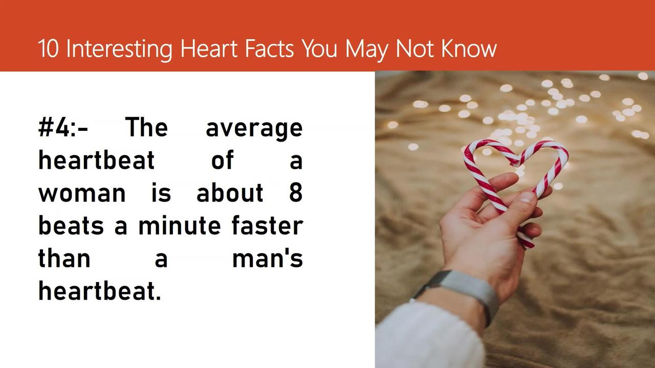 10 Interesting Heart Facts You may Not Know - One News Page VIDEO
