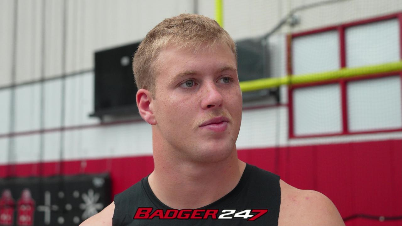 Hunter Wohler Believes Wisconsin's Defense - One News Page VIDEO