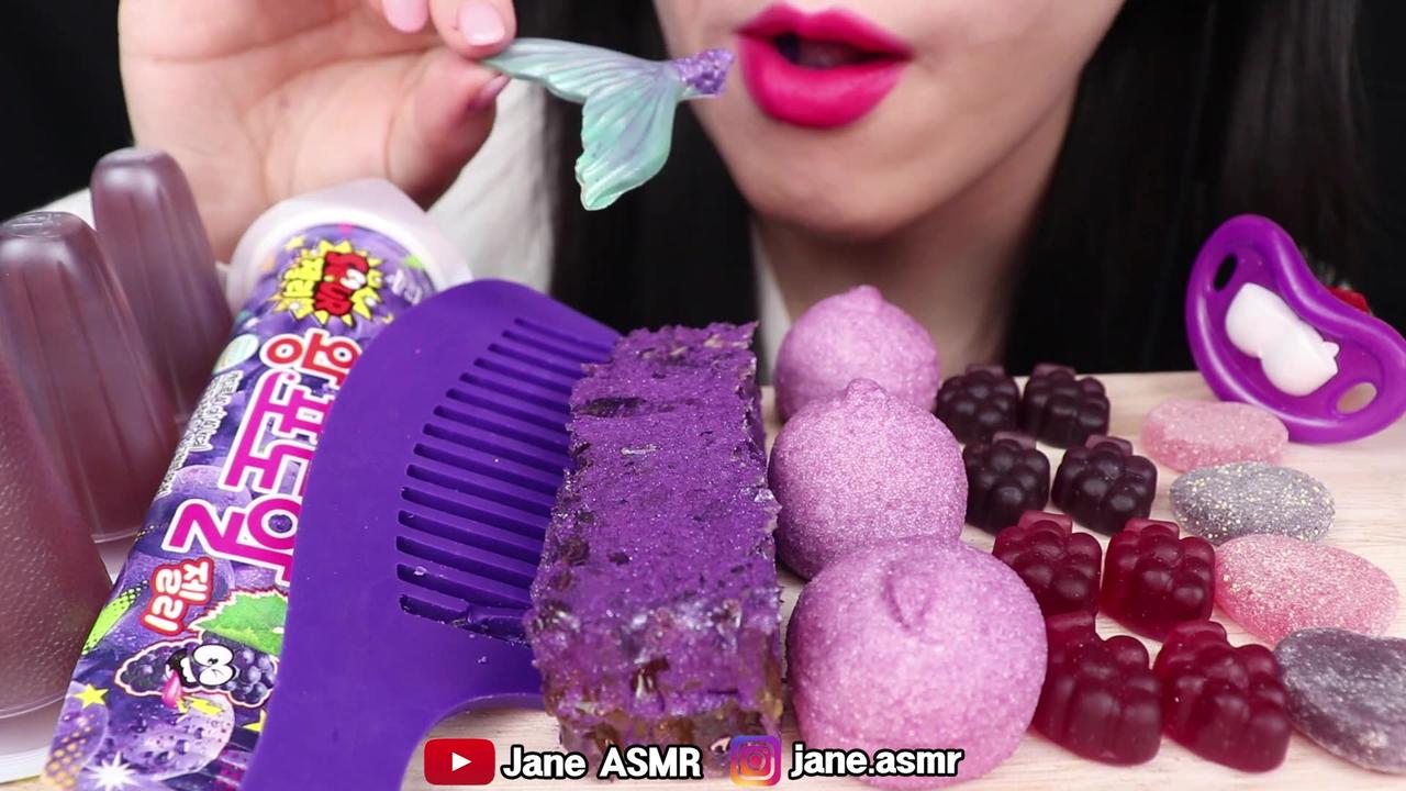 ASMR EDIBLE HAIR BRUSH_ EDIBLE LIPSTICK 먹는 - One News Page VIDEO