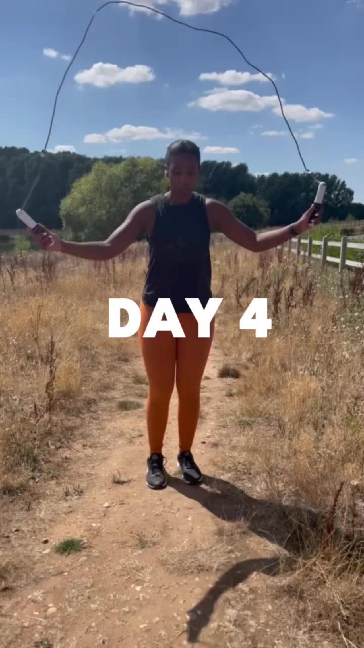 7 day skipping rope challenge!! WILD RESULTS - One News Page VIDEO