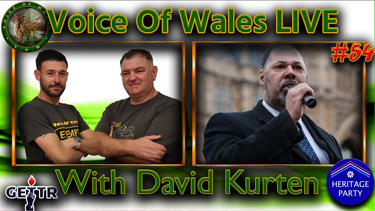 Voice Of Wales LIVE with David Kurten! - One News Page VIDEO