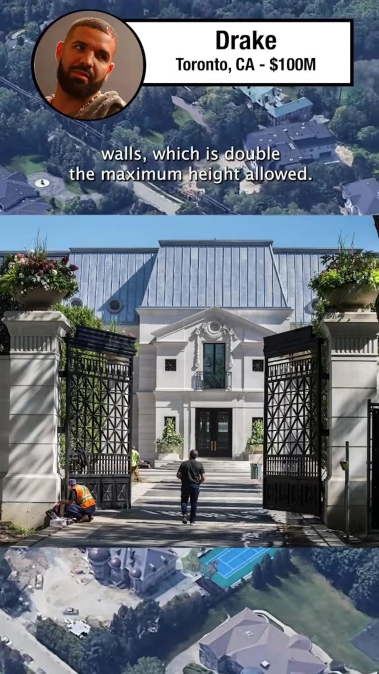 Drake's house in Toronto worth $100M - One News Page VIDEO