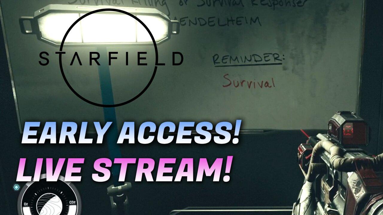 Starfield Early Access on PC | Livestream - One News Page VIDEO