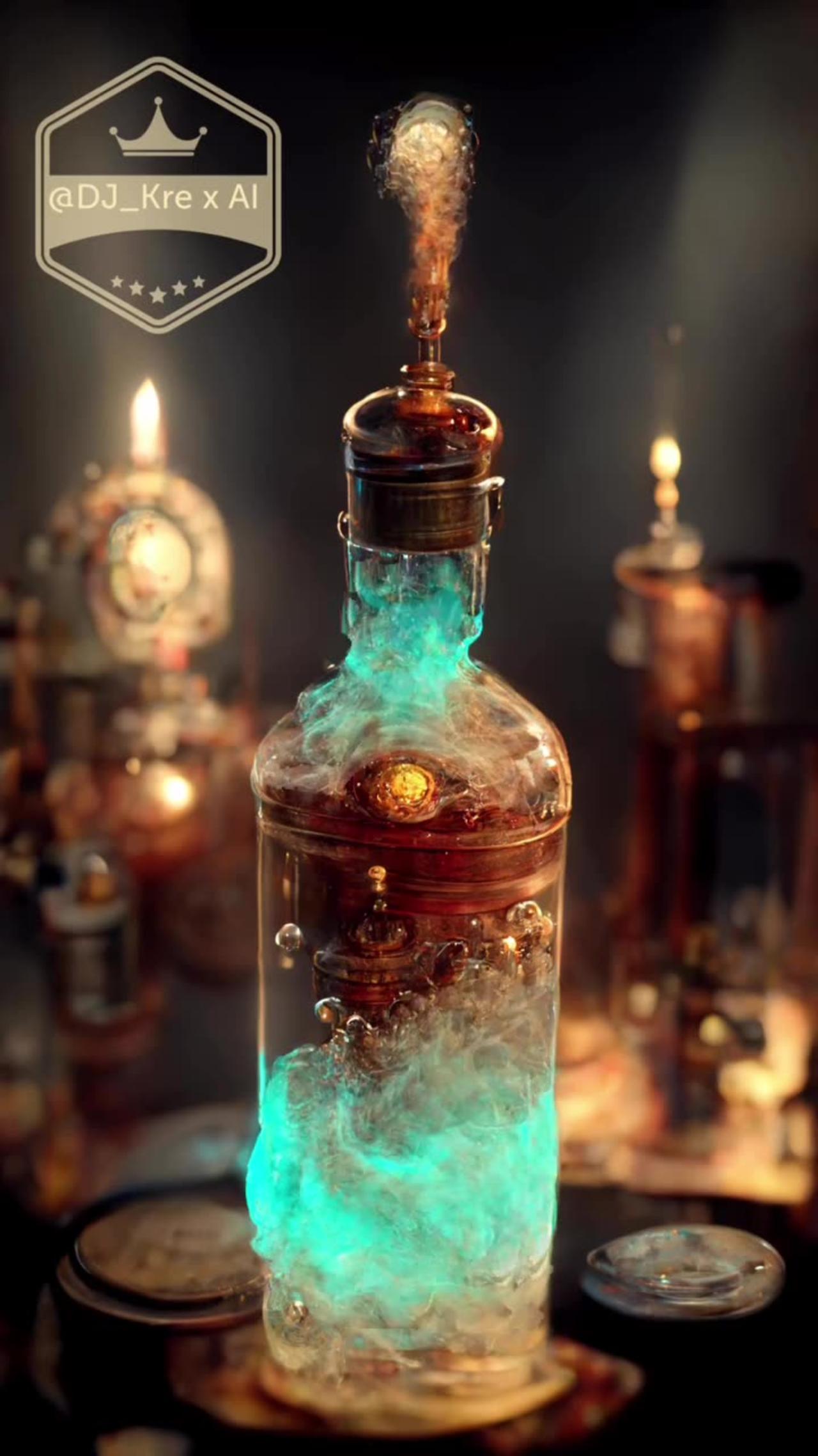 AI Video: Magic Bottle - One News Page VIDEO
