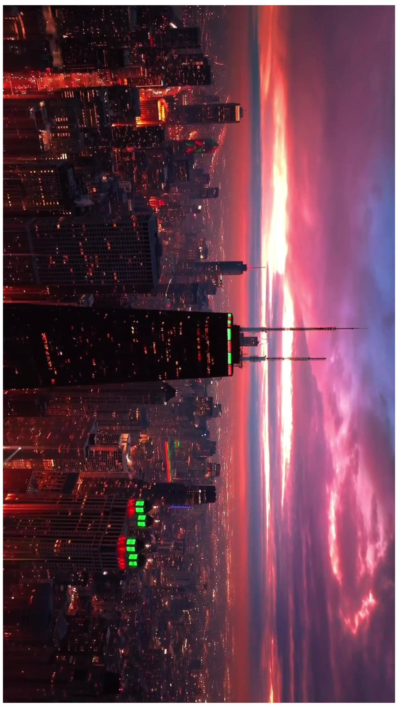 Dream Sunrise At Wind City _ Chicago - One News Page VIDEO