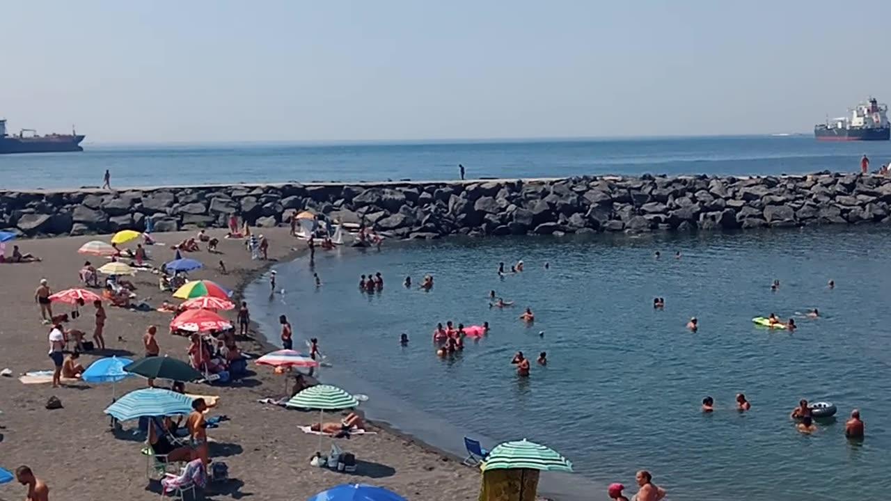 Sea beach Portici naples Is very beautiful - One News Page VIDEO