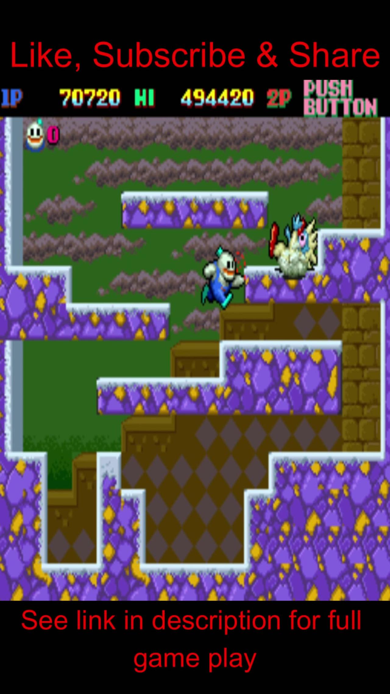 Snow Bros Level 36 | Gameplay | Online game | - One News Page VIDEO