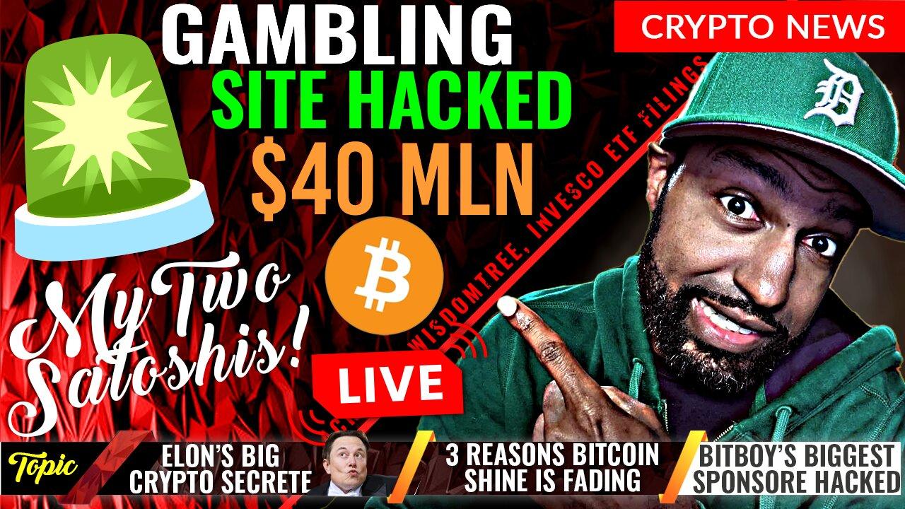 Bitboy Crypto's Biggest Sponsor HACKED! - - One News Page VIDEO