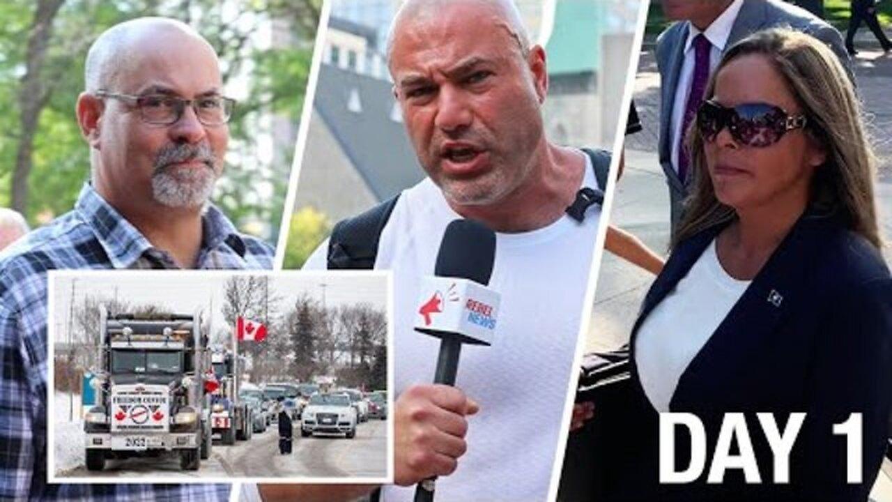 TAMARA LICH AND CHRIS BARBER FREEDOM CONVOY - One News Page VIDEO