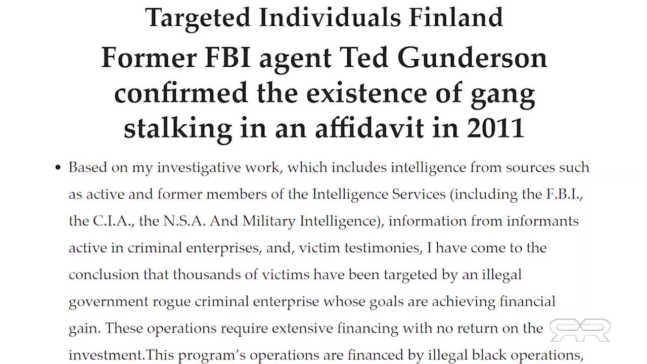 Targeted Individuals: No wonder people are so - One News Page VIDEO