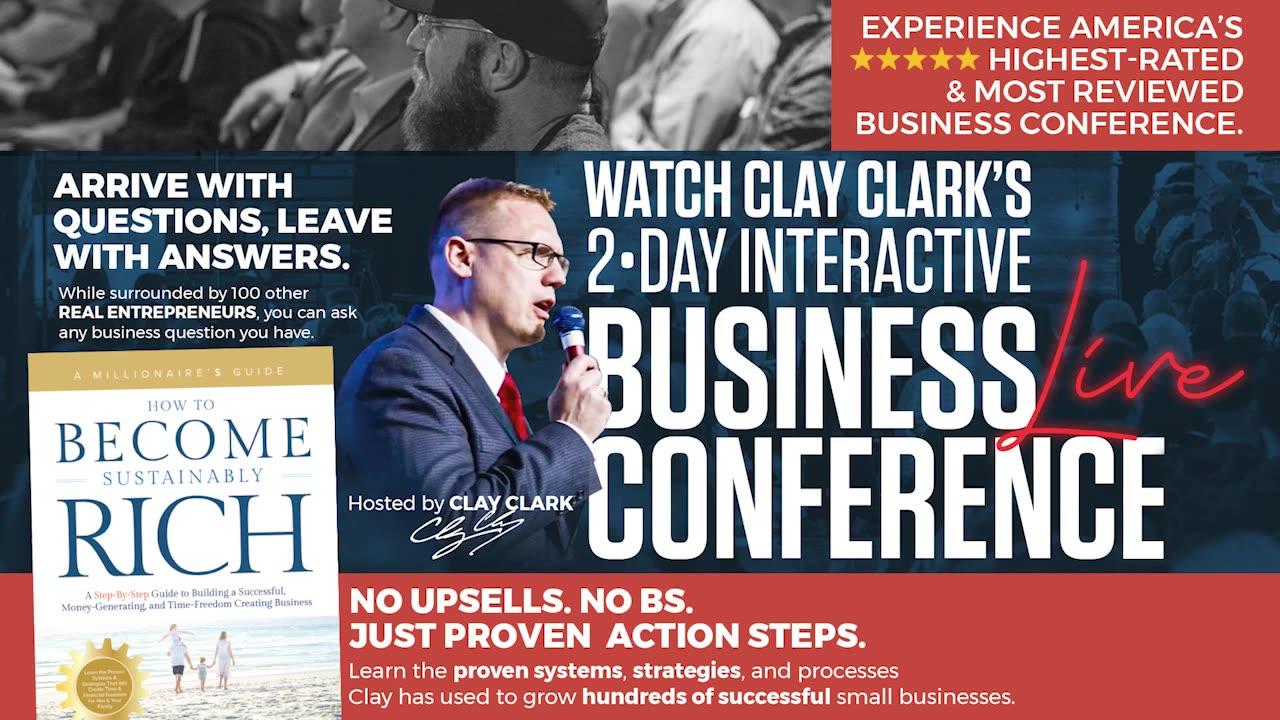 WATCH LIVE!!! Watch Clay Clark's 2-Day - One News Page VIDEO