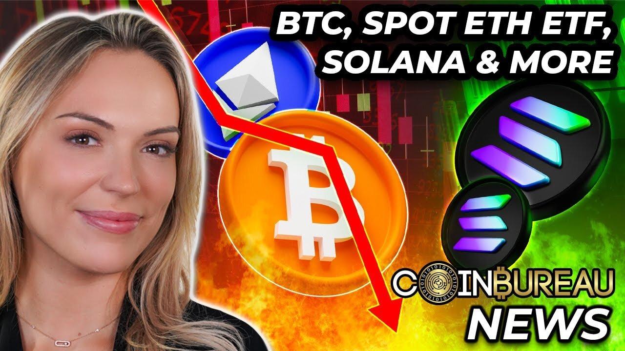 Crypto News: Bitcoin PRICE, Spot ETH ETF, - One News Page VIDEO