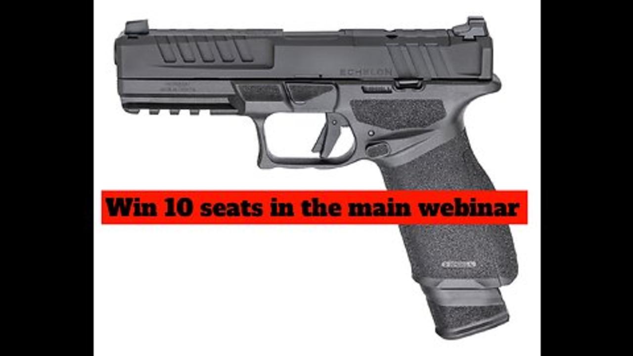SPRINGFIELD ARMORY ECHELON 9MM MINI #1 FOR 10 - One News Page VIDEO