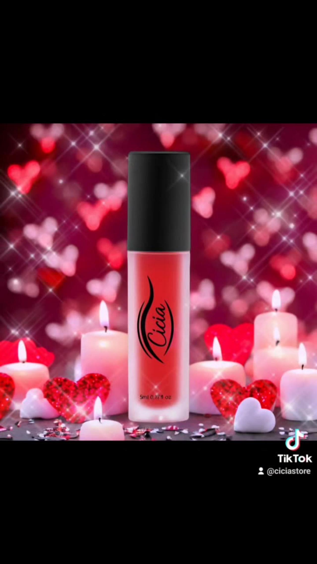 Cicia Premium Red Lip Oil - Cherry - Cicia Store - One News Page VIDEO