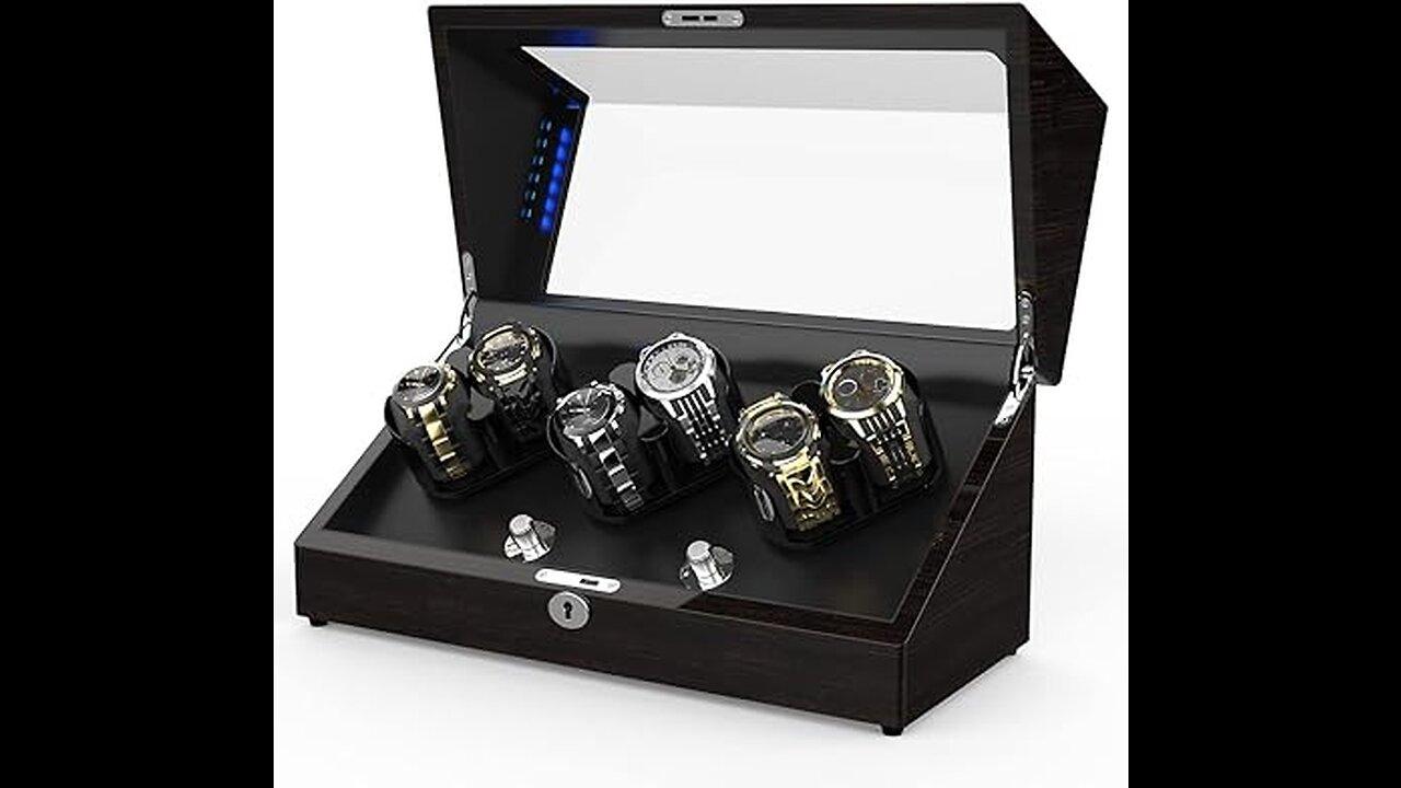 TRIPLE TREE Watch Winder, for Rolex Automatic - One News Page VIDEO