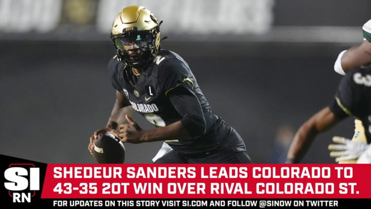 Shedeur Sanders Leads Colorado to 43-35 2OT - One News Page VIDEO