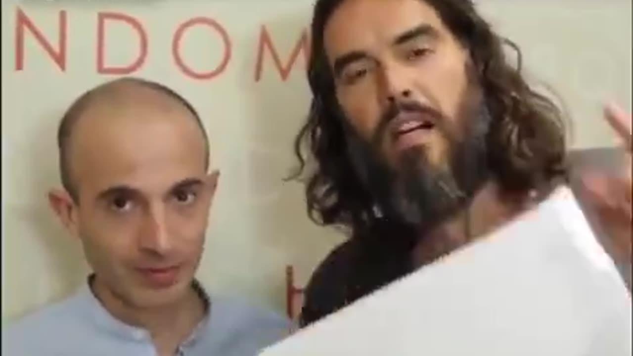 Russell Brand believes Yuval Noah Harari is a - One News Page VIDEO