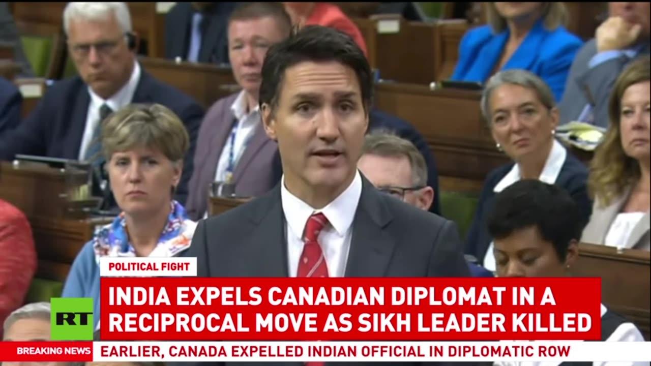 India expels Canadian diplomat in reciprocal - One News Page VIDEO