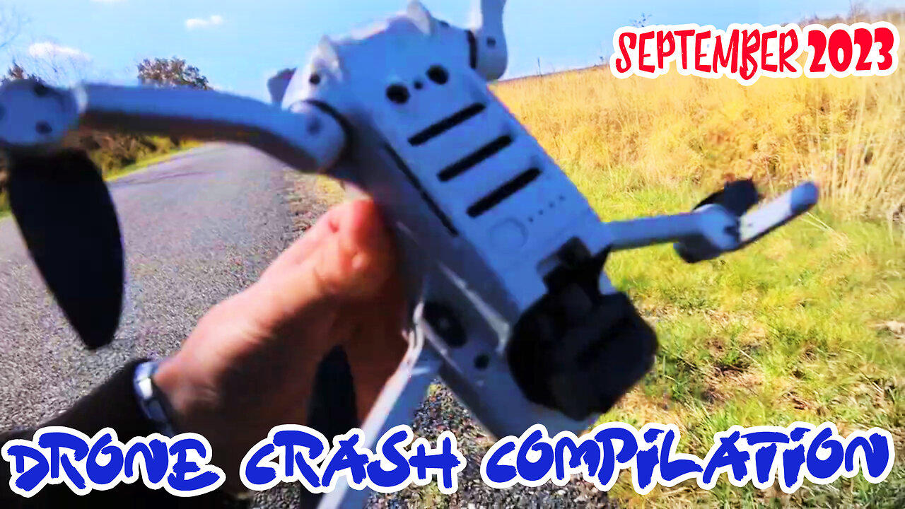 Drone Crash Compilation 2023 - One News Page VIDEO