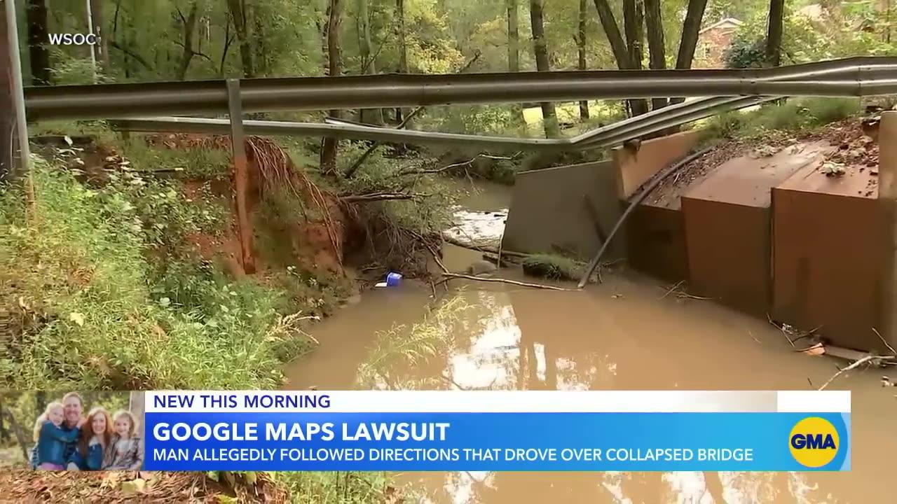 Family suing Google Maps after father drives off - One News Page VIDEO